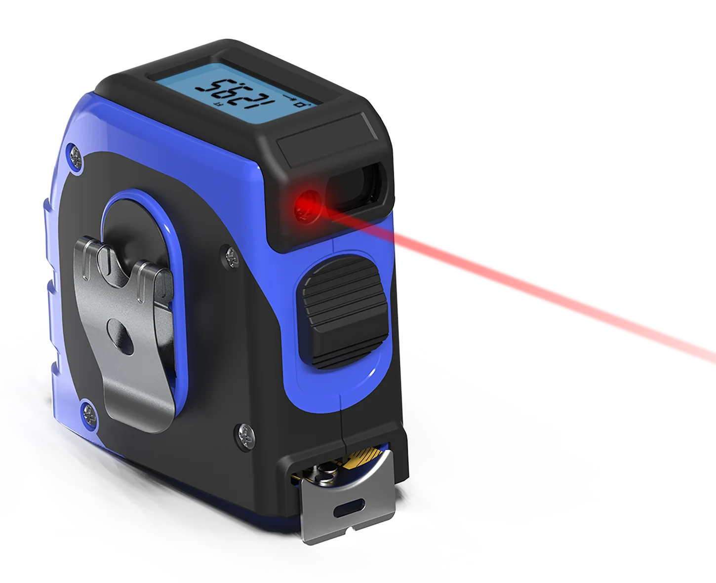 Custom Logo 3 In 1 Volume And Area Measuring Smart Waterproof Circular ...