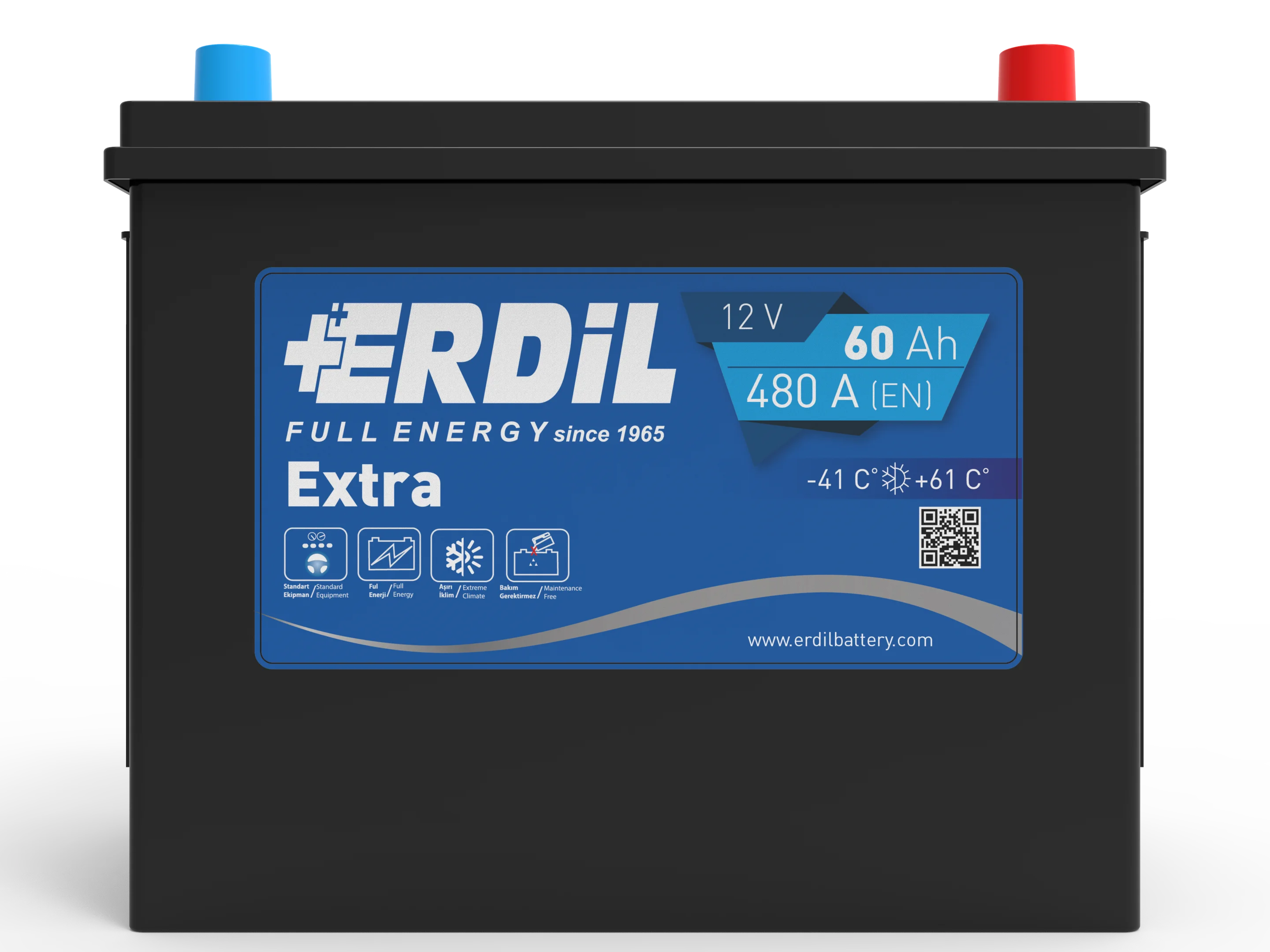 12v 60 Ah Jis D26 Car Battery "erdil Brand" Lead Acid Manufacturer Free ...