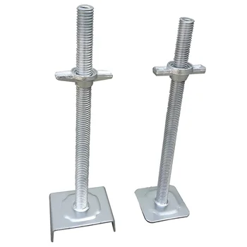 Scaffolding Adjustable Steel Leveling Scaffolding Screw Jack Set With ...