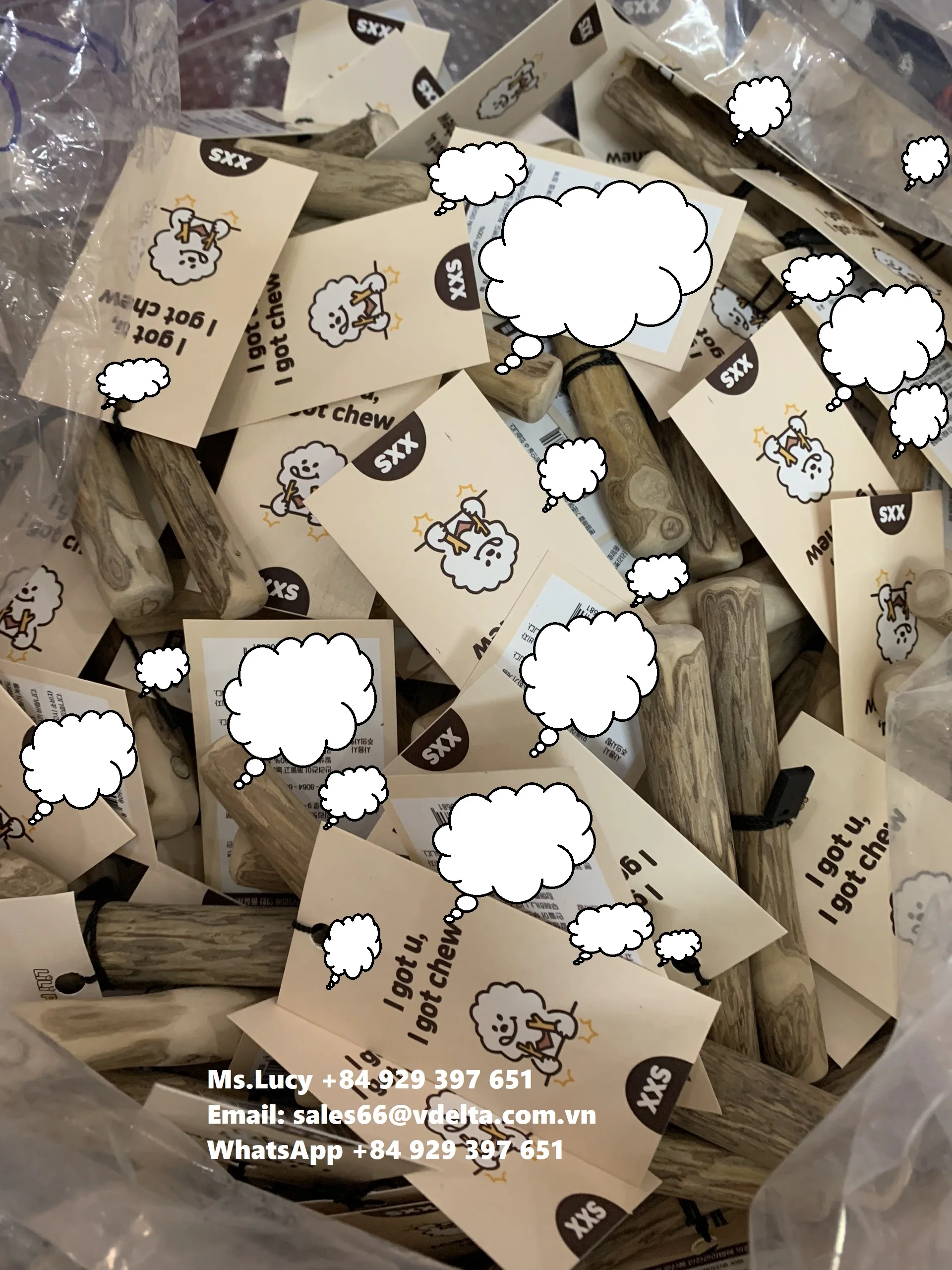 100% Coffee Wood Chew/ Dog Chew Stick/ Chewing Coffeewood Dog Chew Toy ...