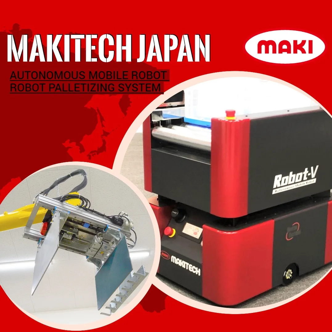 Makitech AMR and Robot Palletizing System Product Show Stream 2023 - Alibaba.com