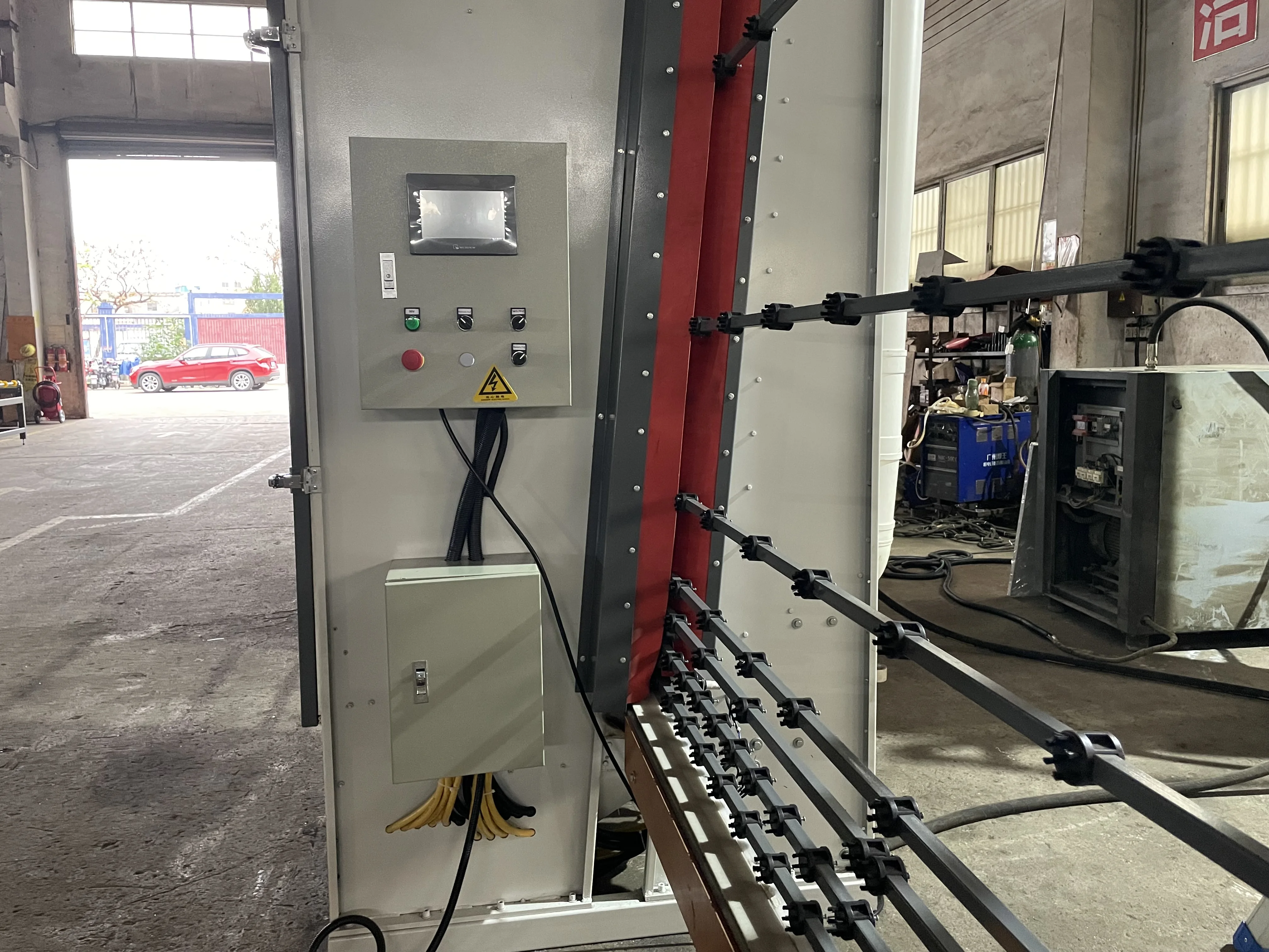 Shade Vertical Glass Sandblasting Machine - Easy to Operate