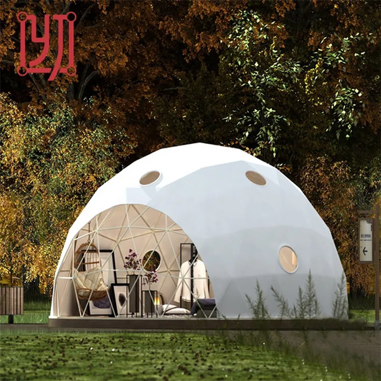 Large Outdoor Pvc Dome Tent House 8m 10m Steel Pvc Side Wall Custom ...