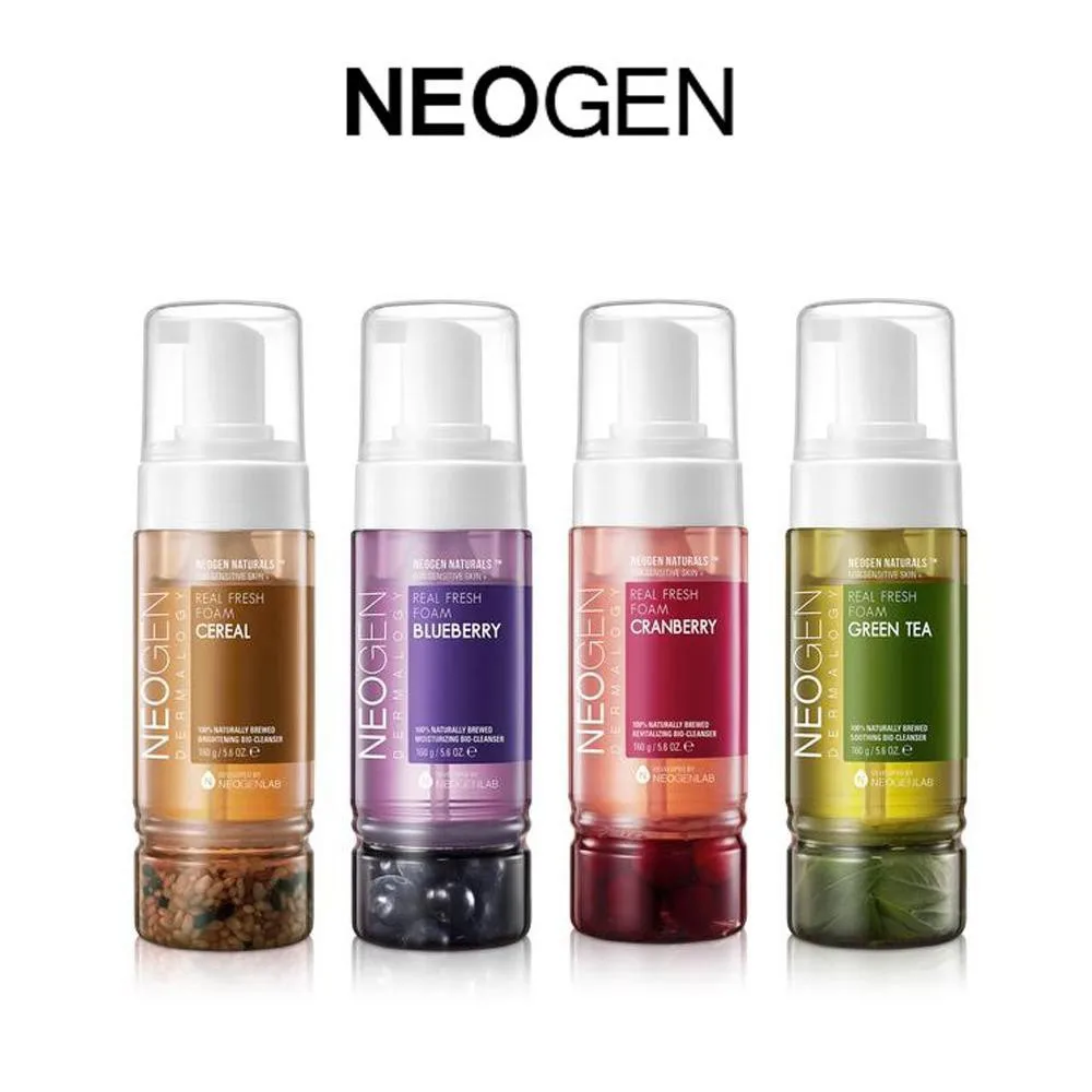Face Wash Cleanser Neogen Real Fresh Foam Cleanser Cleansing Foam ...
