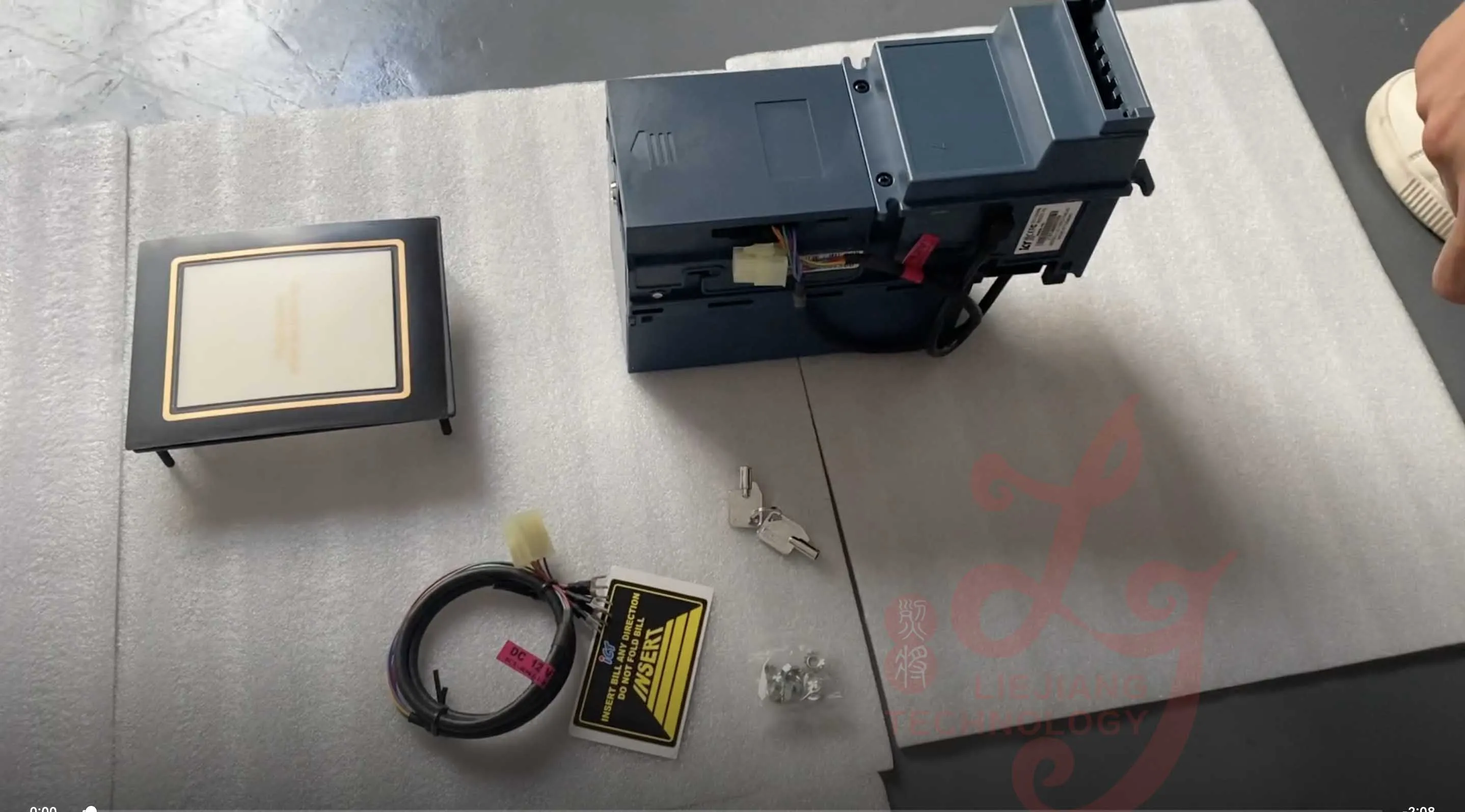 ICT LX7 Model Bill Acceptor with Cash Box - USA Currency