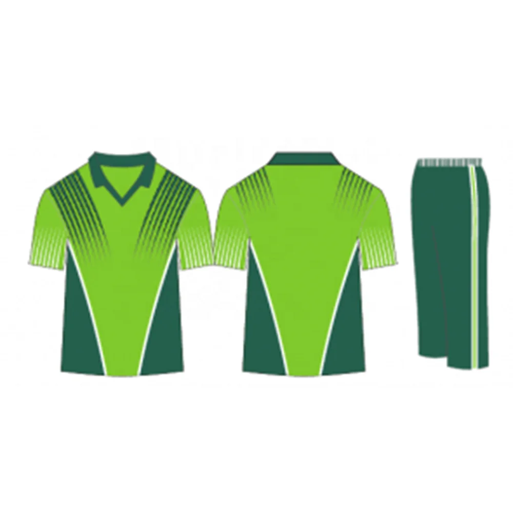 Quick Dry Sublimation Cricket Uniform Jersey Best Quality Cricket Kit ...