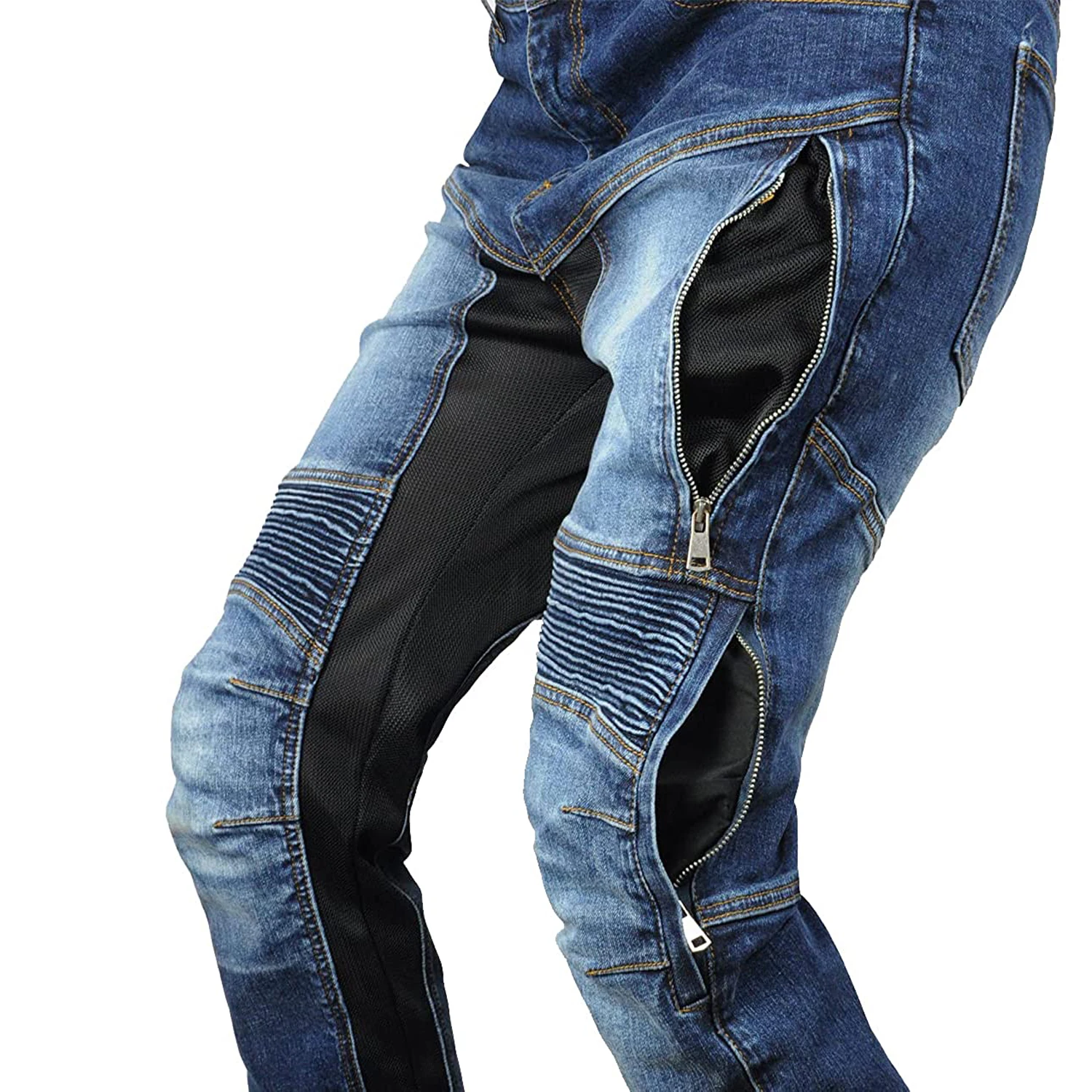 Best Reinforced Motorcycle Kevlar Jeans for Men - Prime Protection