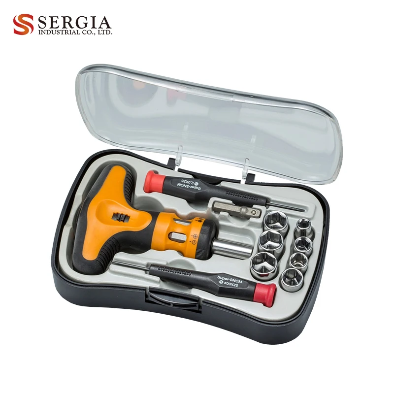 Taiwan T Type Ratchet Screwdriver Tool Set 72 Teeth Ratchet Screwdriver ...
