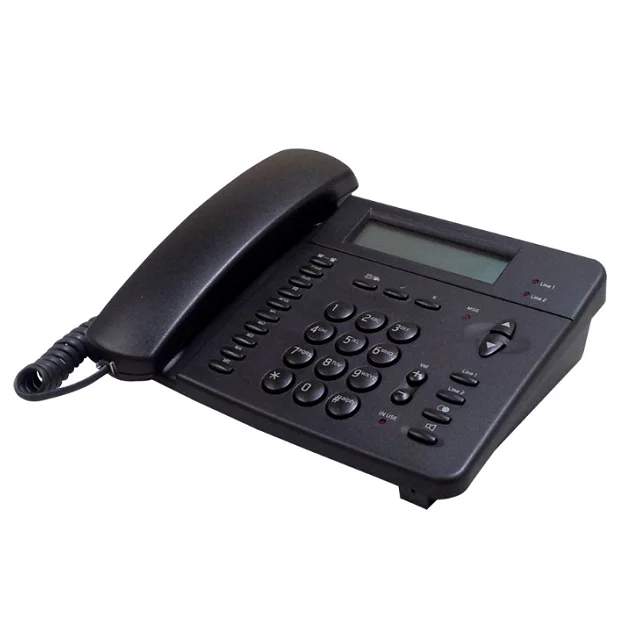 Economy Ip Phone Voipphone Desktop Telephone Oem 2 Sip Account Poe ...