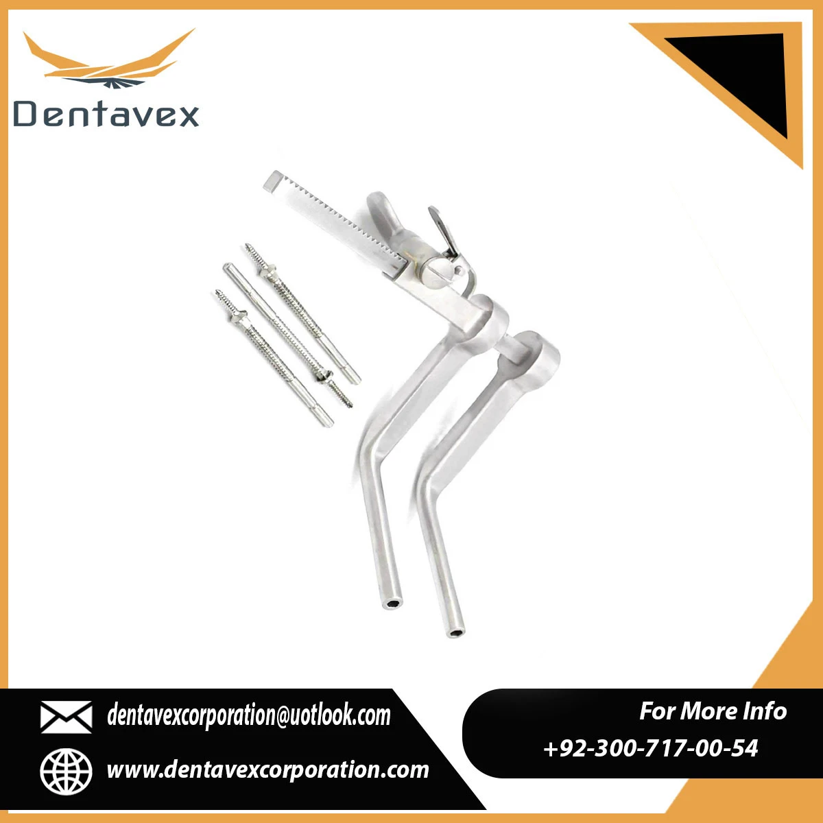 Caspar Cervical Distractor With Screws Pins Instruments Set ...