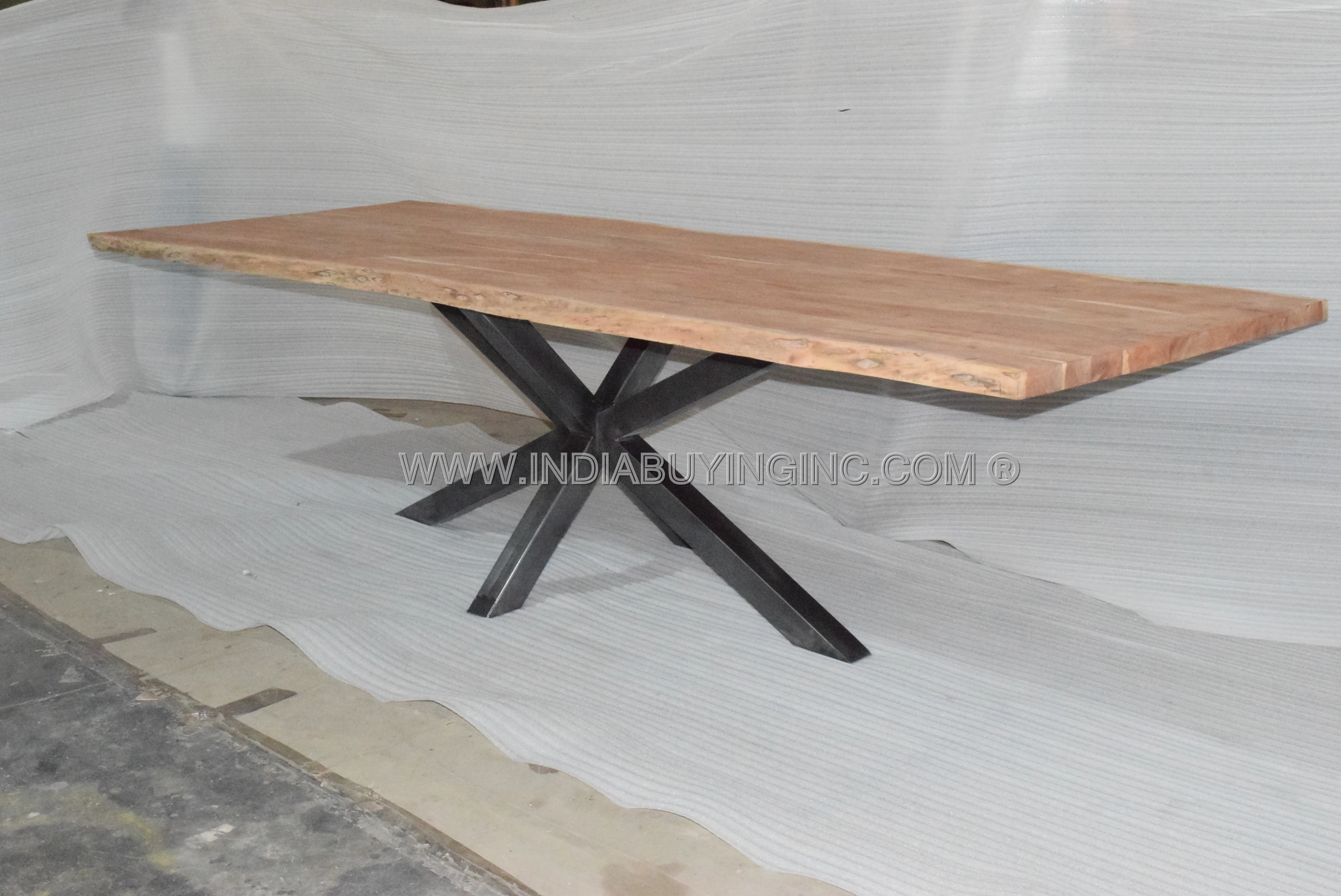 Industrial Vintage Style Crank Tables for Adjustable Height
