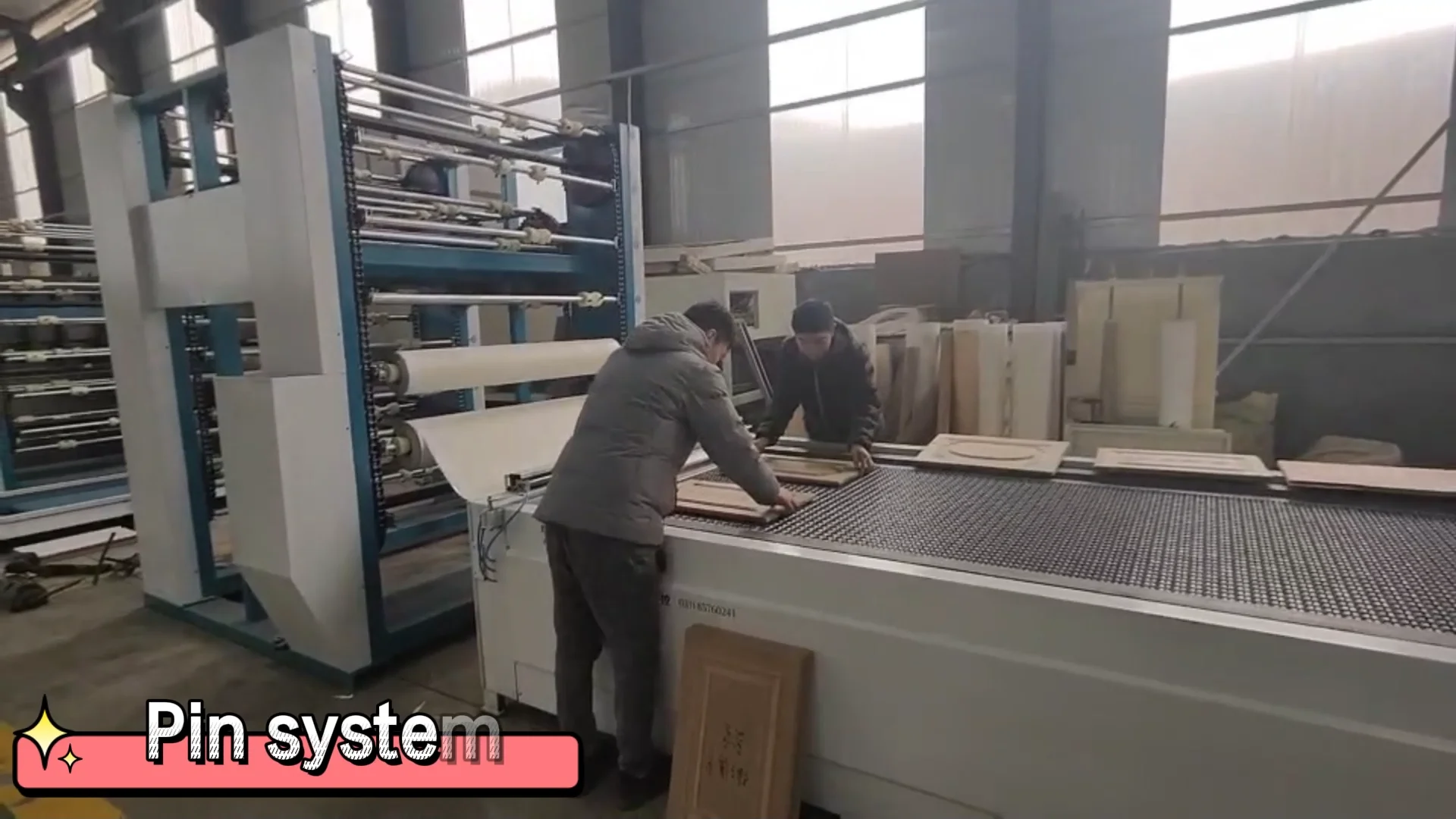 Woodworking Double Station Pvc Film Vaccum Membrane Press Wood Kitchen ...
