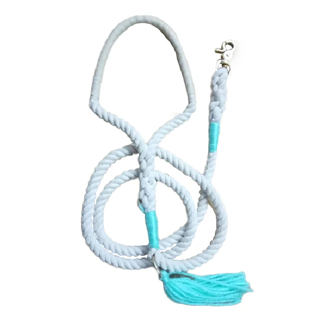 Pets Leash Cotton Rope Dogs Leashes Durable Pets Leads Ombre Rope ...