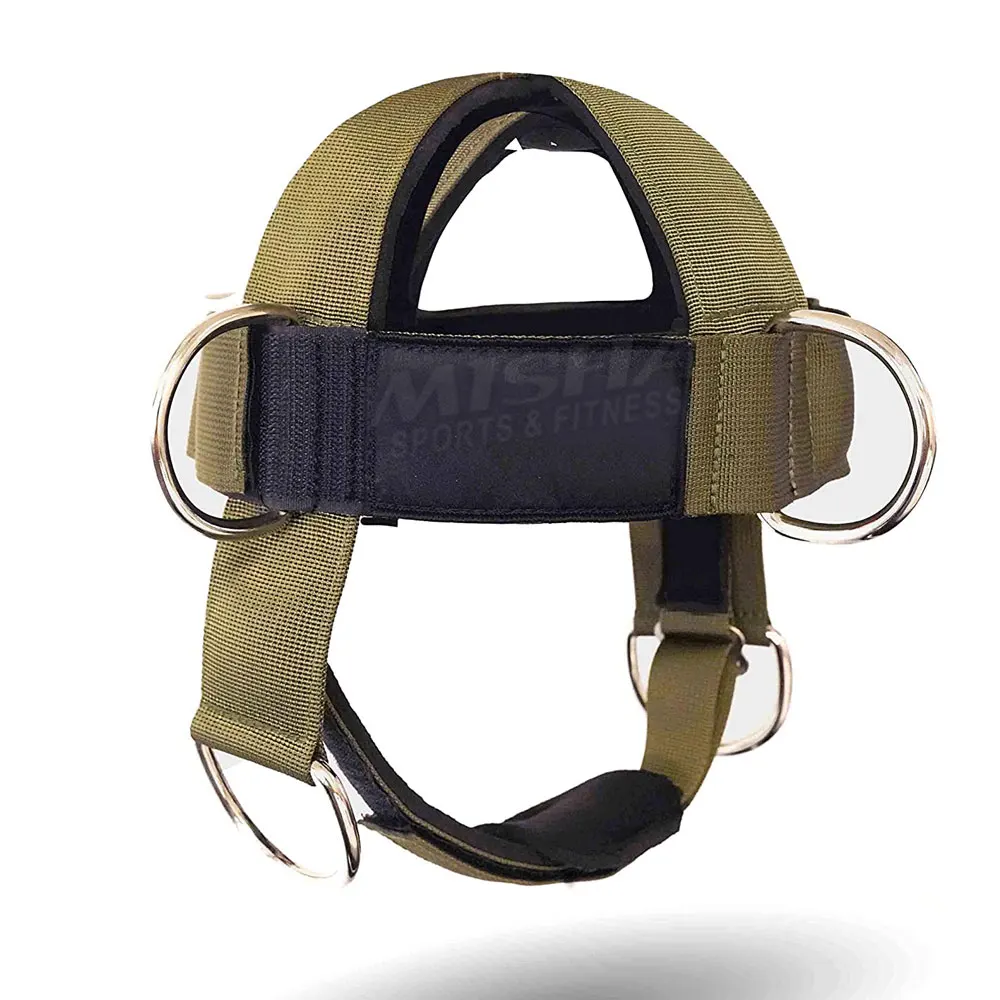 Adjustable Head Neck Lifting Training Weightlifting Sports Head Harness ...
