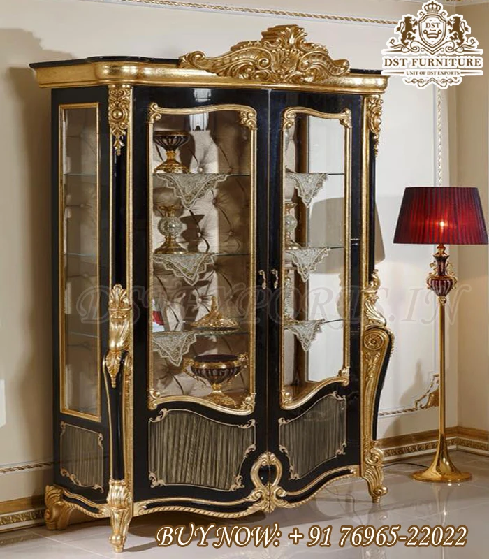 Luxurious Turkish Style Wine Display Cabinet for Home Teak Wood ...