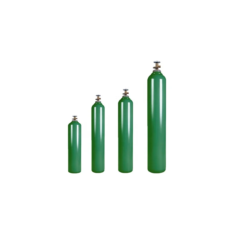 Customized Blue White Color Oxygen Gas Cylinders With Packaging ...