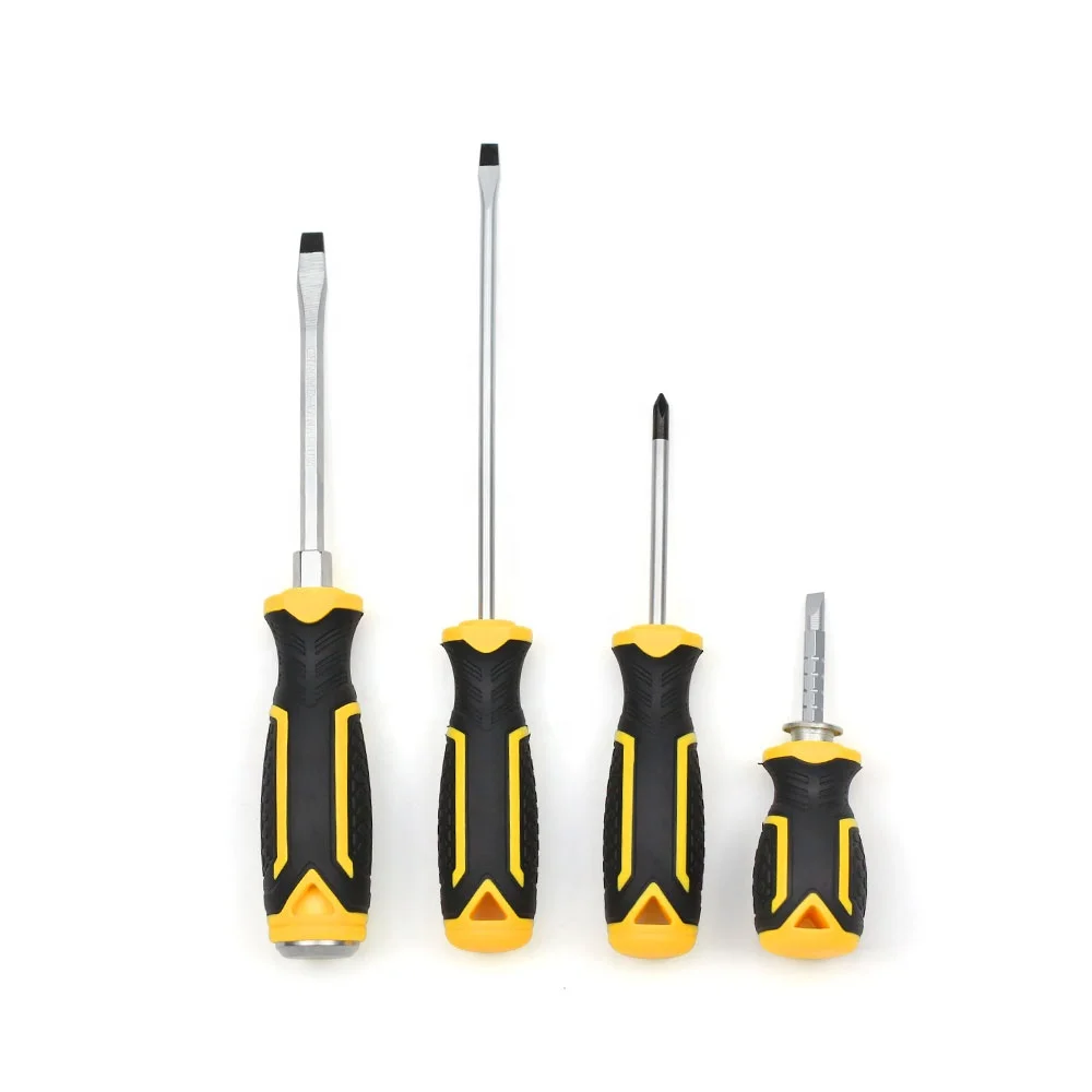 Cr-V steel slot phillips stubby retractable torque set screw driver ...