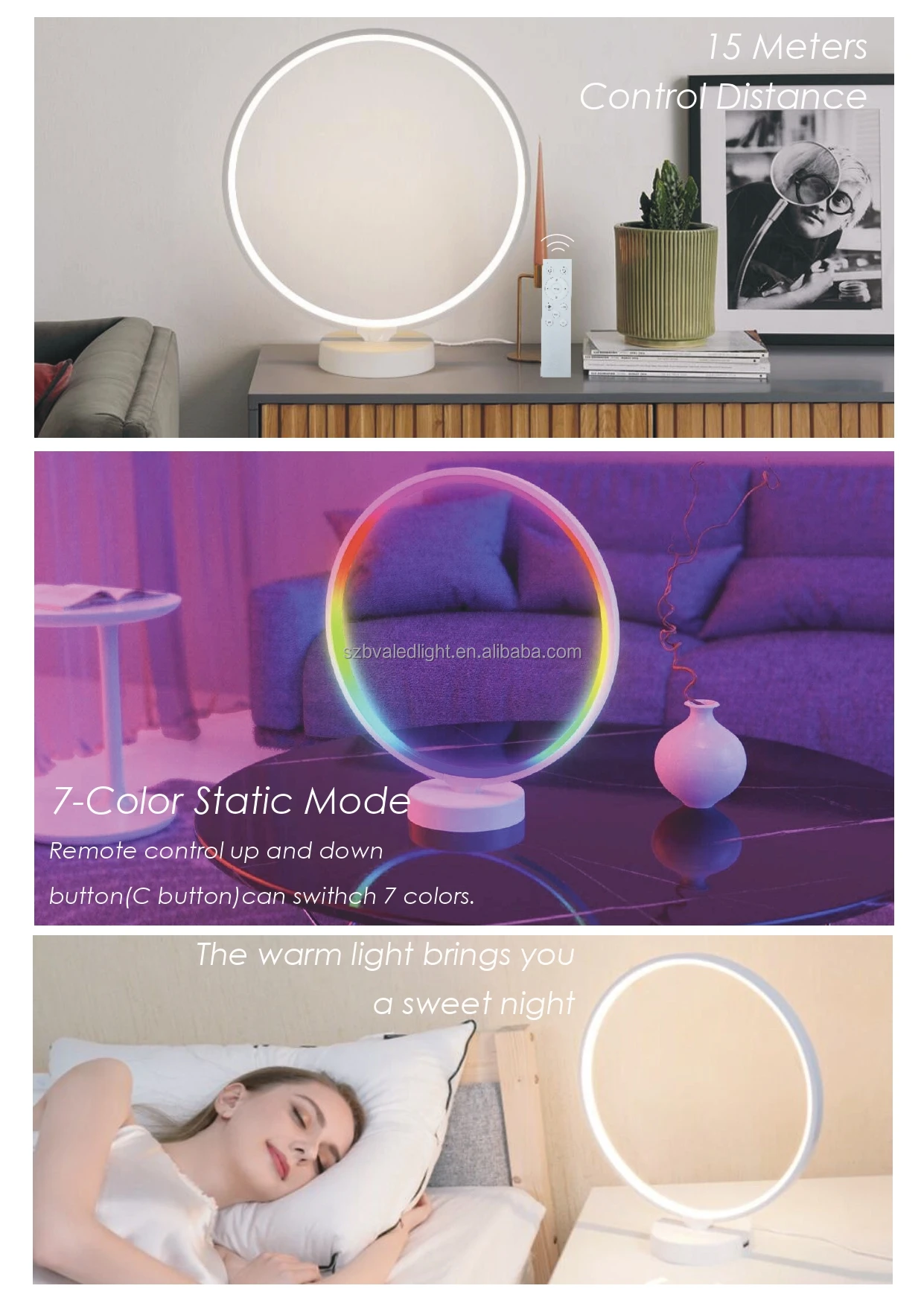 Smart Mood Lamp - RGB Colorful APP Control for Living Room