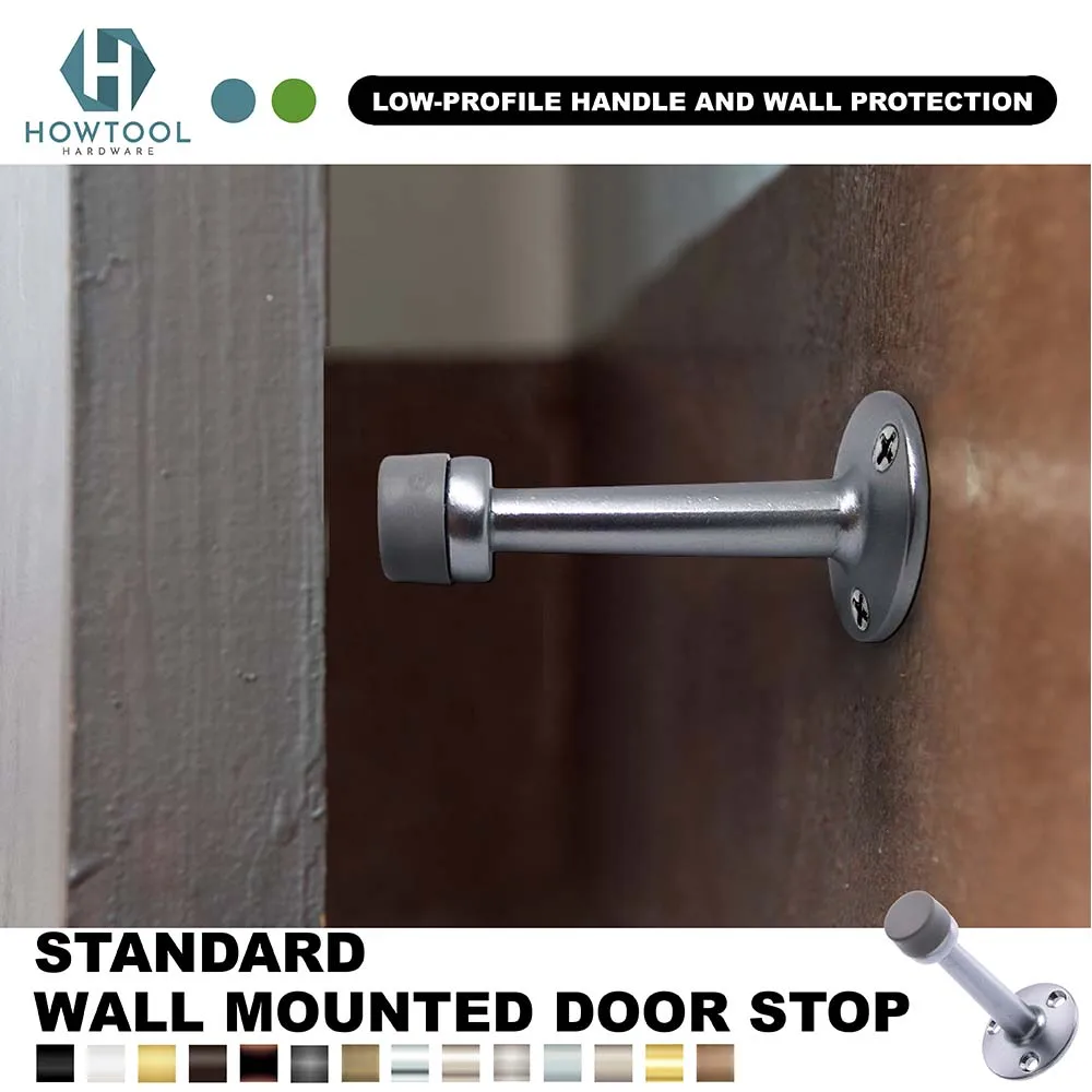 Durable Wall Mounted Door Stops - Protect Your Walls