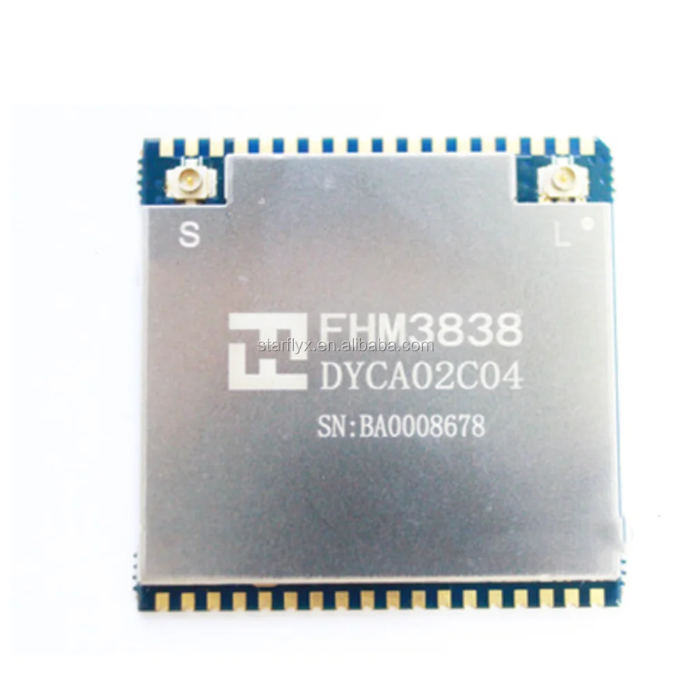 FHM6868B Integrated 10W power amplifier support BD2 B1 GPS L1 Satellite ...
