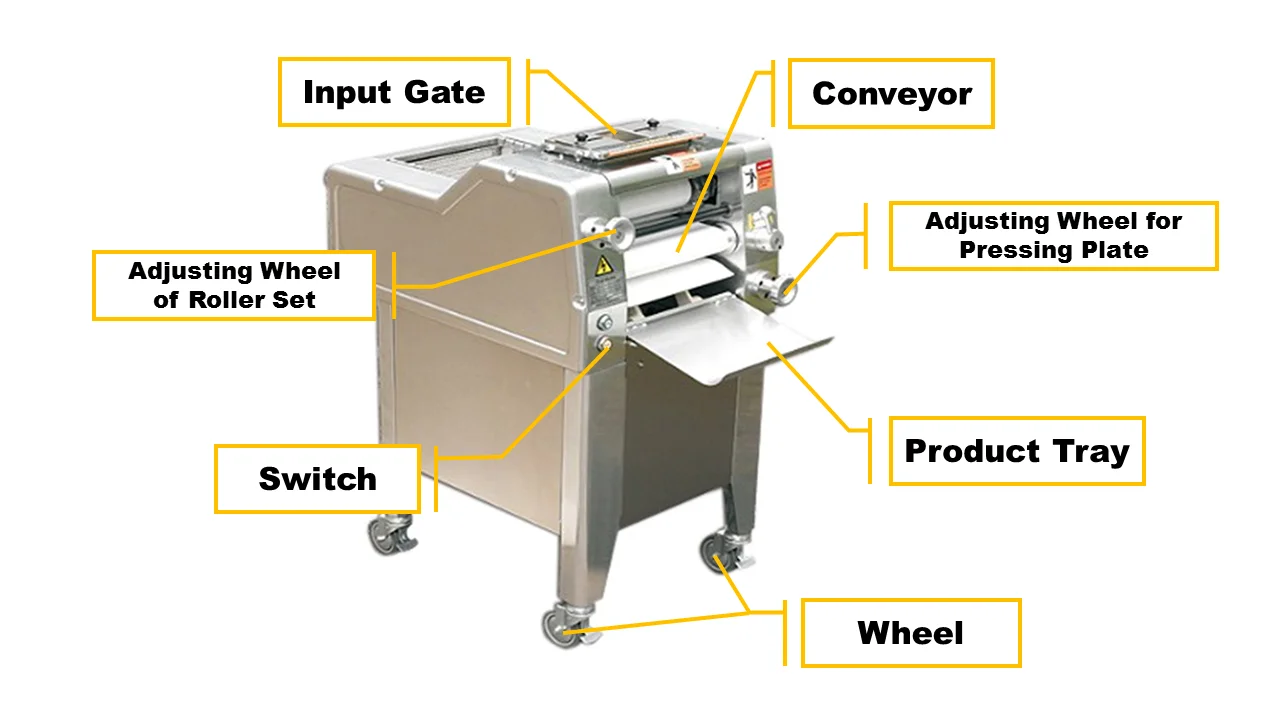 30 - 400g Standing Dough Moulder Electric Bread Dough Moulder Machine ...