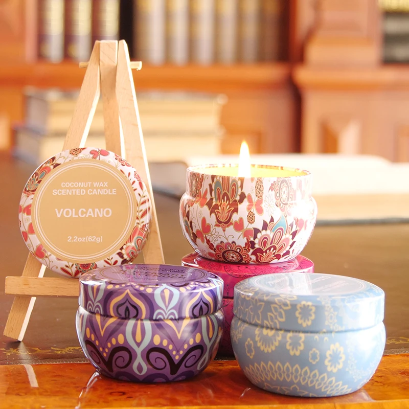 Bo Rui Heng Wholesale Simple Tin Scented Soy Wax Candles Travel Gift ...