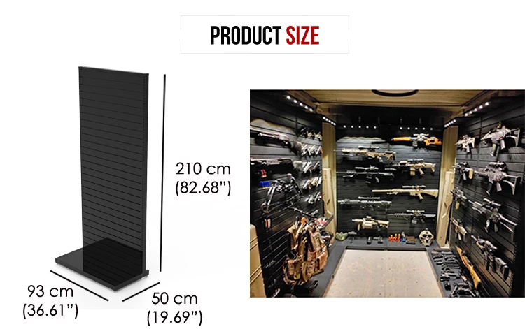Modern Slat Wall Gymnasium Equipment Display Stand - Buy Freestanding ...