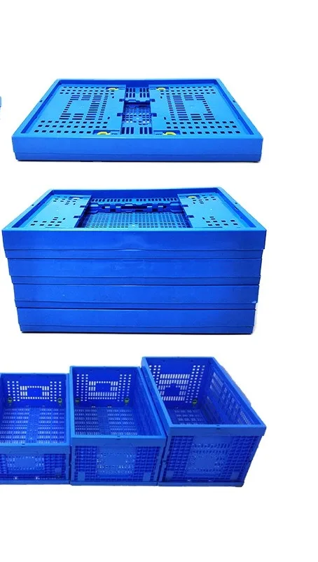 Stackable Plastic Vegetable Bins Moving Can Be Nested Supermarket ...