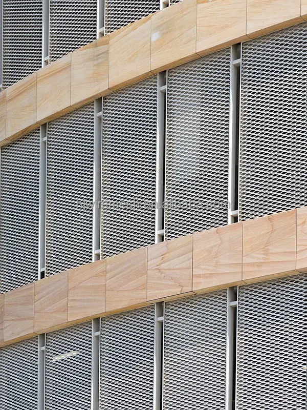 Beautiful Exterior Wall Aluminum Expanded Metal Building Material ...