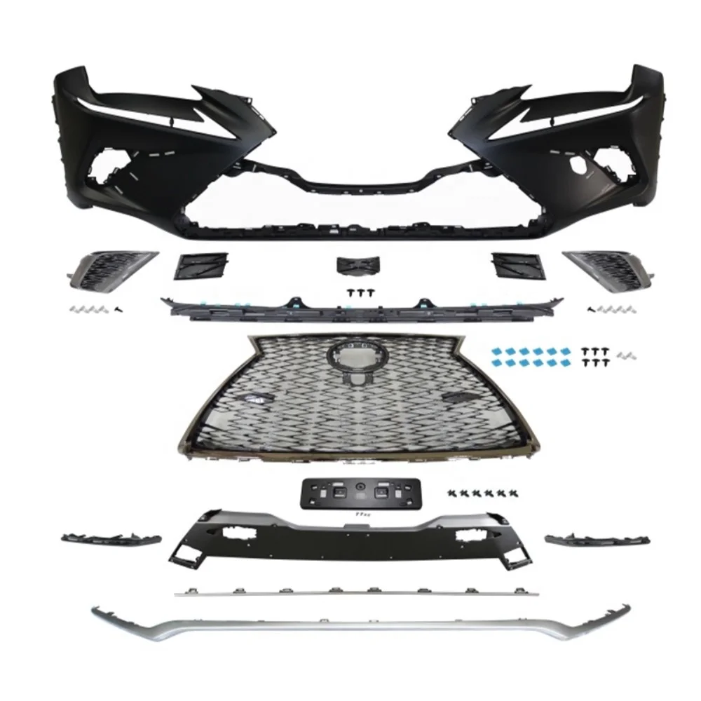 Auto Car Parts Front Bumper Grillfor Lexus Nx200 Nx300h 2018-2020 Body ...