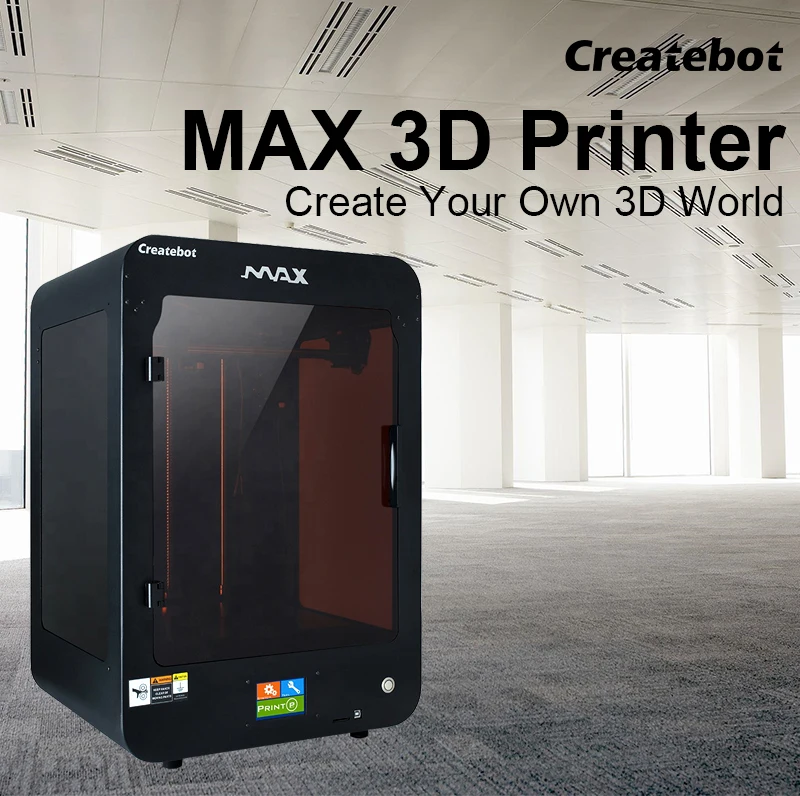 Createbot MAX 3D Printer - Precision and Speed Redefined