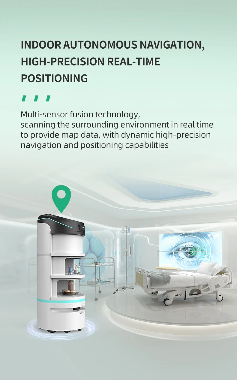 Brand New Self Driving Restaurant - Delivery Bot Hospital