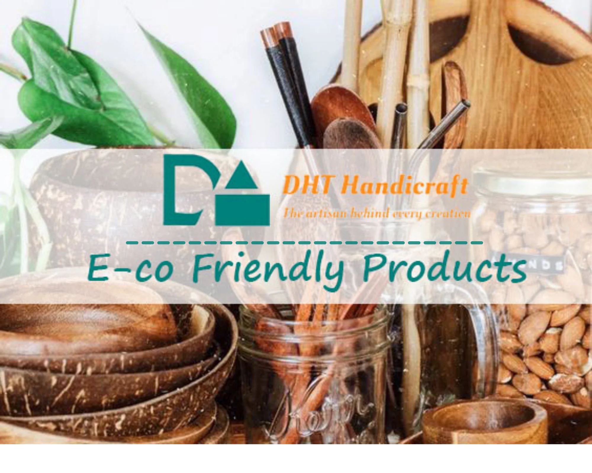 Disposable Coconut Shell Dinnerware Two Sizes Natural Color Carved ...