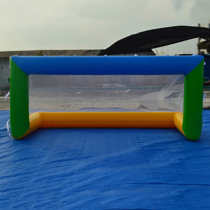 Airtight Floating Inflatable Water Polo Goal - Durable & Versatile