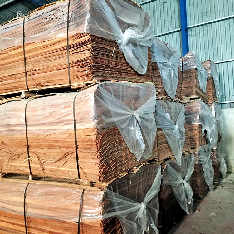 Cheap Price Rotary Cut Keruing Face Natural Wood Veneer 0.3mm ...