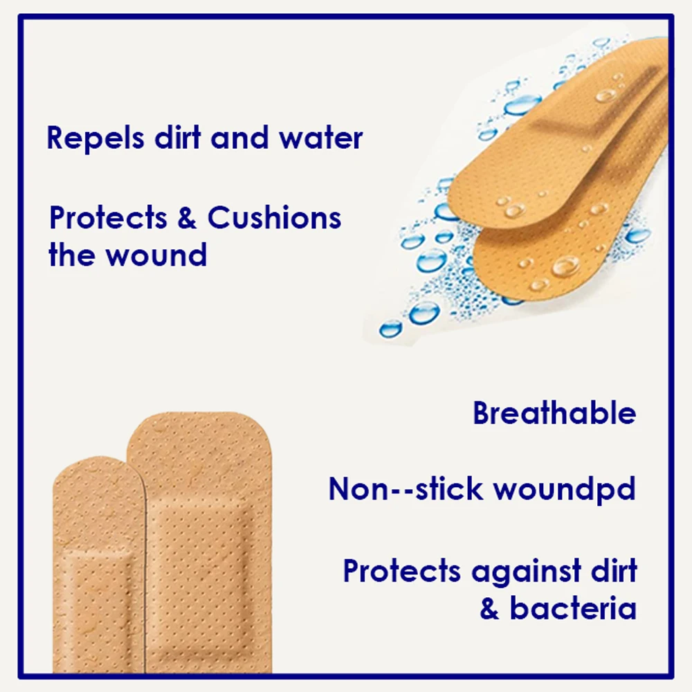 Medical First Aid Cushioned Sports Assorted Plasters Flexible Durable ...