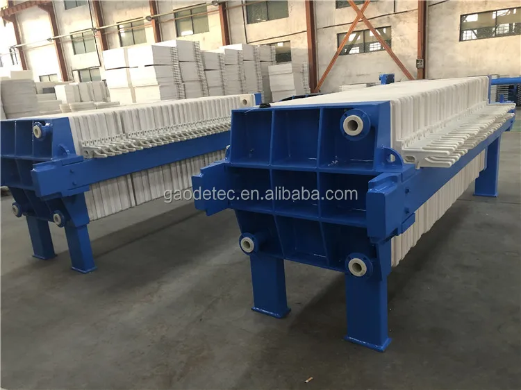 Filter Press Machine for Stone Industries Wastewater Treatment