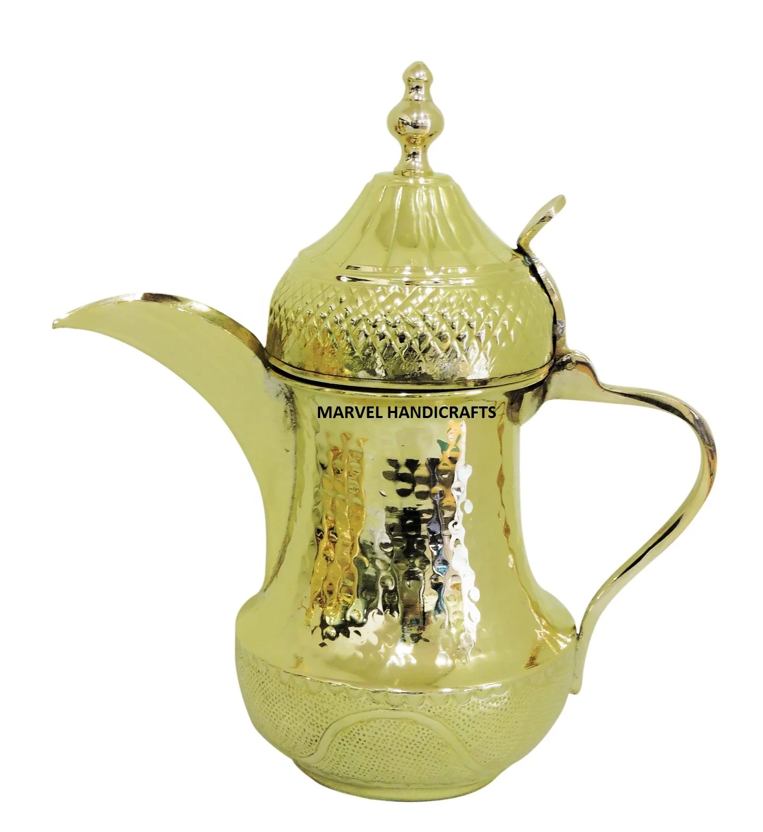 Traditional Arabic Brass Dallah Tea Coffee Pot Manufacturer From India ...