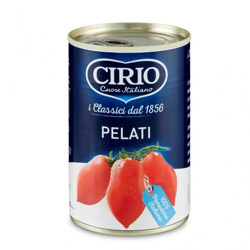 Cirio Peeled Tomatoes 400g - Classic Italian Canned Tomatoes