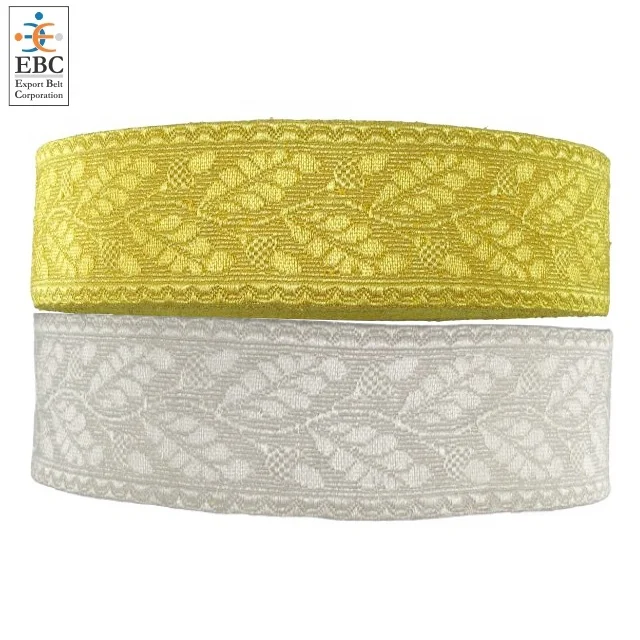 Wholesale Gold Oak Leaf Braid Lace Galloon - Sustainable & Embroidered