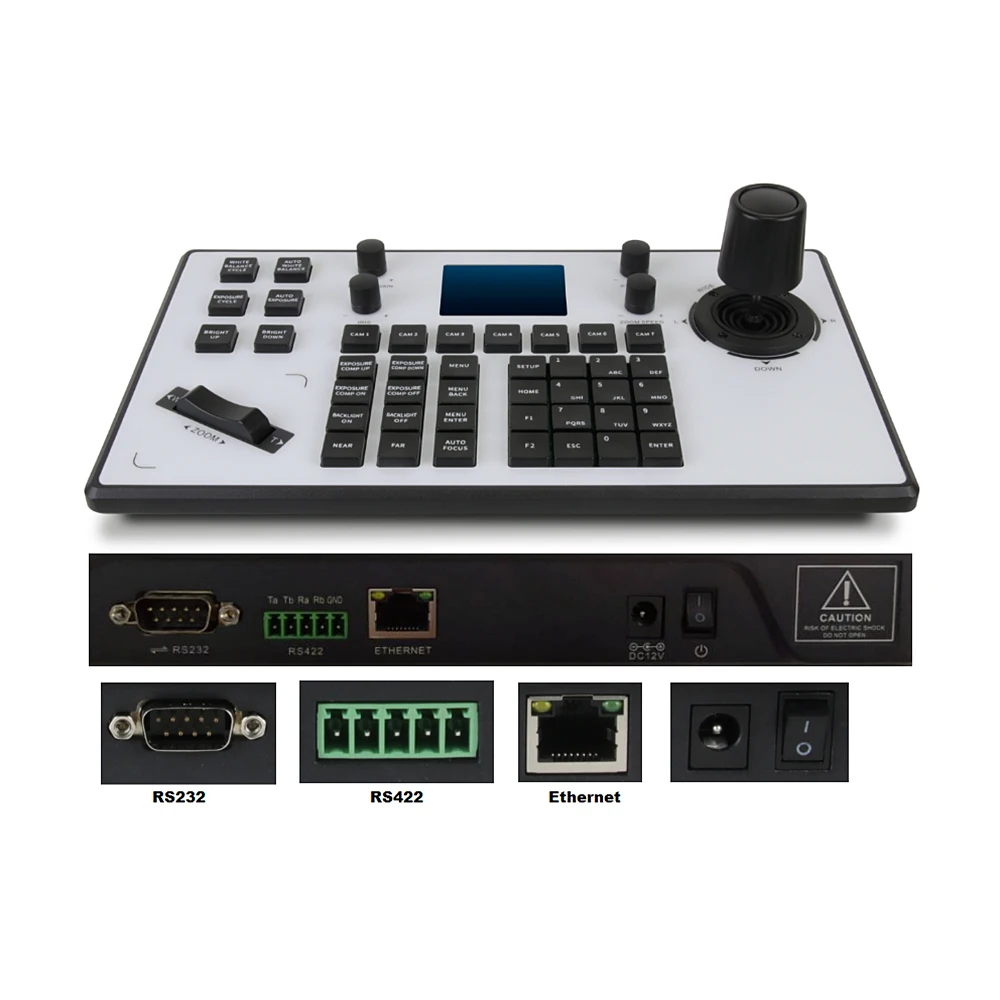 Hi-speed Video Conference Camera Control Keyboard for CCTV IP/Analog ...