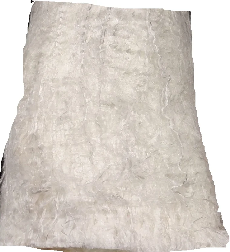 Degummed Mulberry Silk Cocoon Sheet/webbing - Natural Color