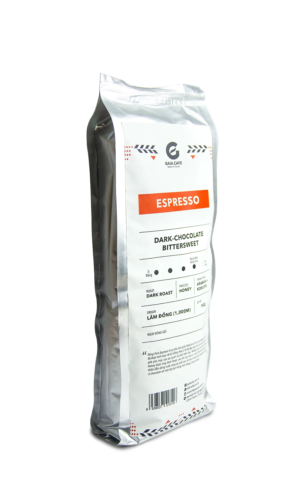 Roasted Robusta Arabica Coffee Beans Blend / French Roast / Process ...