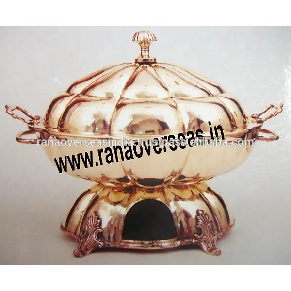 Restaurant Equipment Arabic Deluxe Golden Table Food Warmer Decorative ...