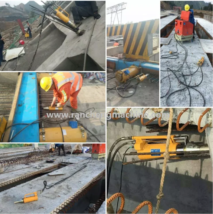 Famous Brand Post Tension Concrete Beams Stressing Jack Of Mono Strand ...