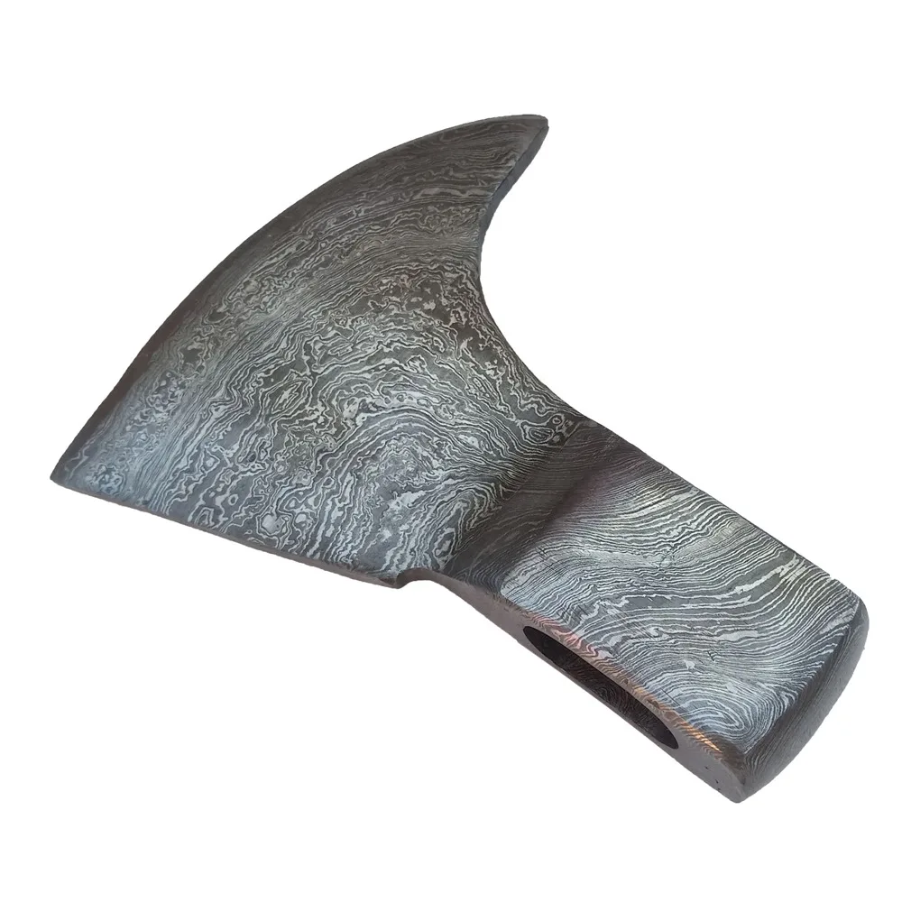 Hand Forged Axe Head Mountain Axe Head Damascus Carbon Steel - Buy Axes ...