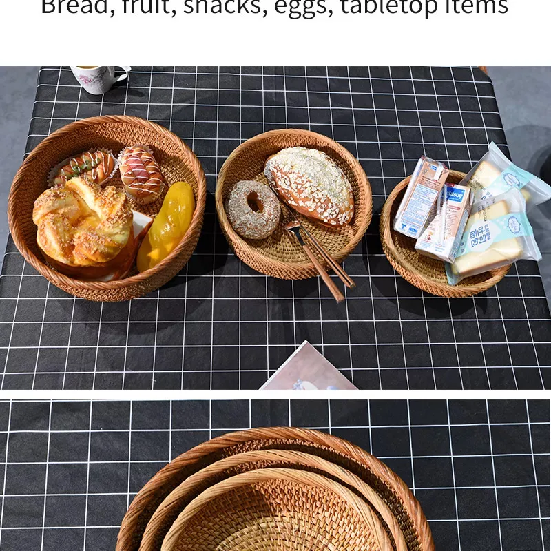 Wicker Basket Rattan Basket Bowls Handmade Rattan Baskets| Alibaba.com