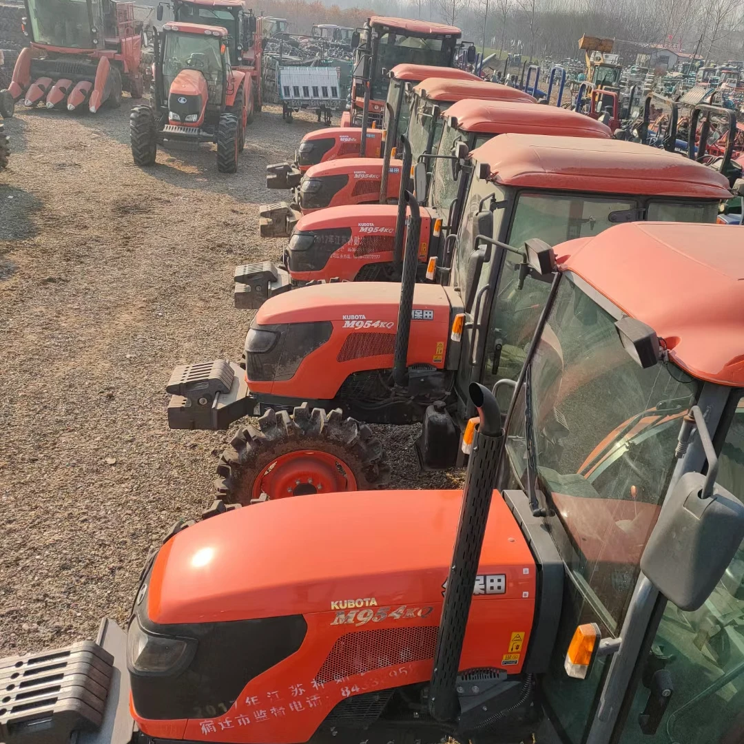 Japanese Kubota Farm Tractor 70hp 95hp 100hp 130hp 4x4 4wheel Tractor ...