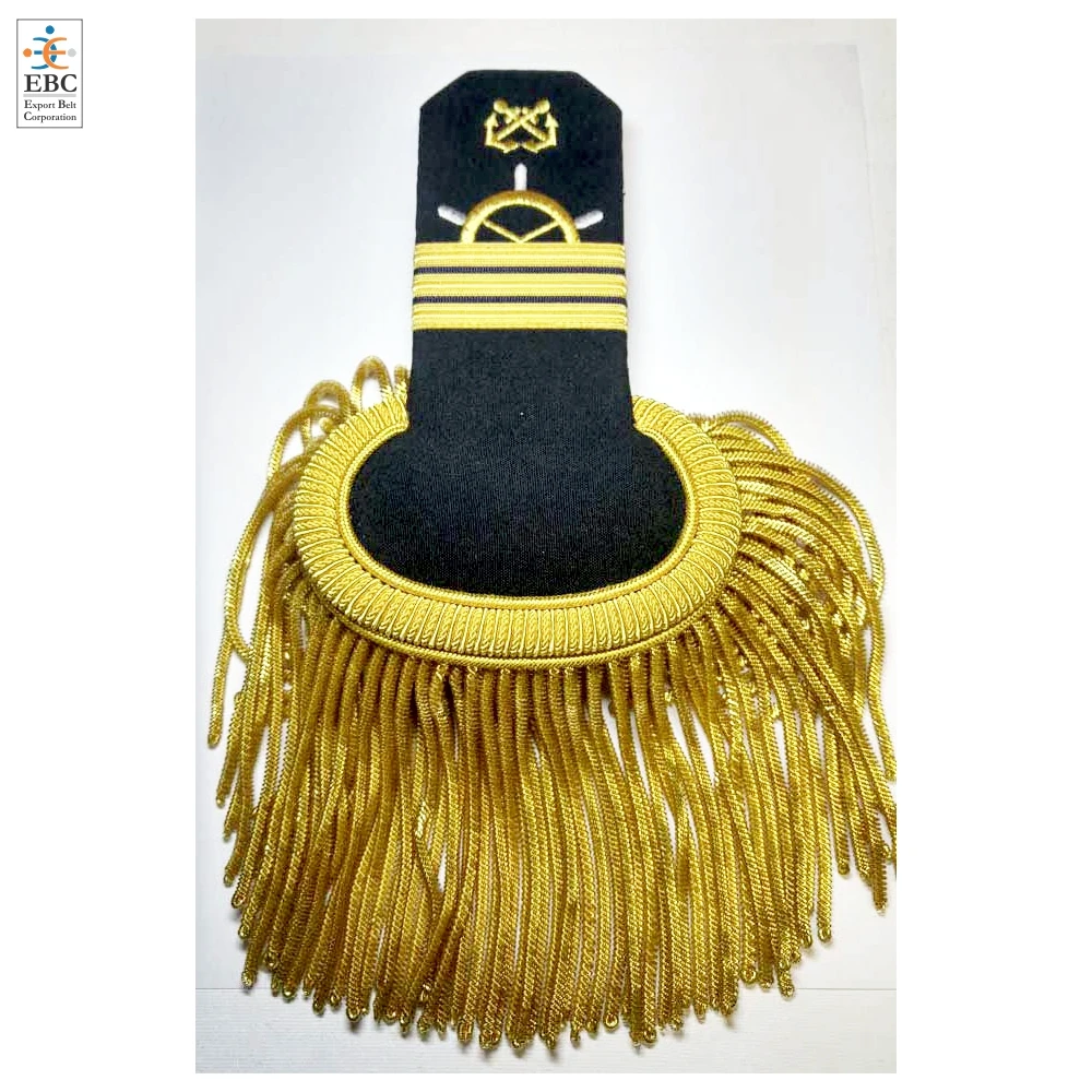 Oem Imperial Epaulettes Gold Bullion Fringe And Braid Wholesale Gold ...