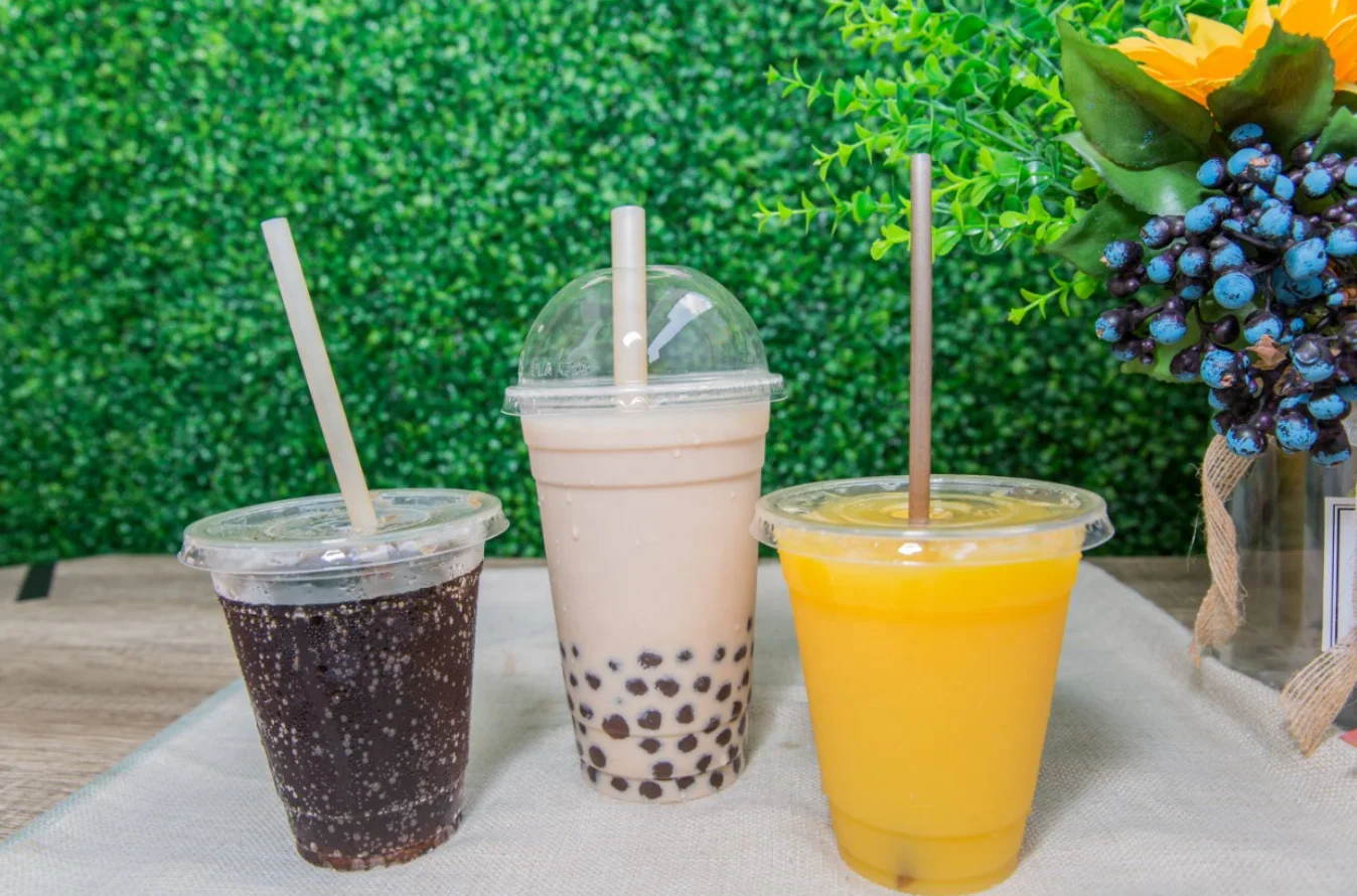 Biodegradable Transparent Clear Boba Tea Cup - Buy Printable Clear ...